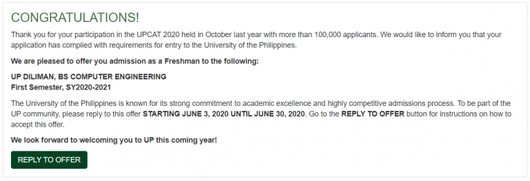 How to be legit UP student even if you didn't pass UPCAT » Pinoy Money Talk