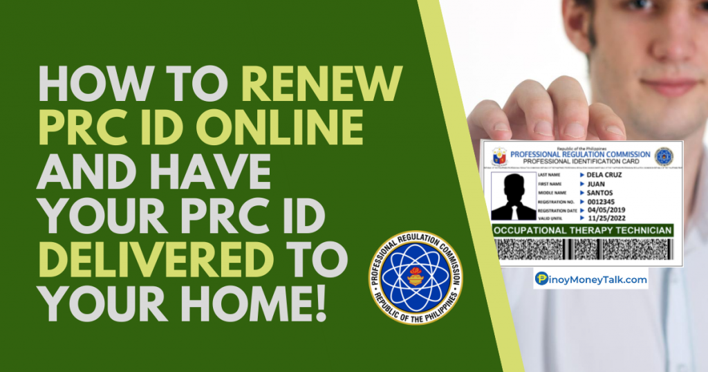 How To Renew PRC ID Online During COVID 19 Pandemic Pinoy Money Talk How To Renew PRC ID Online During COVID 19 Pandemic Pinoy Money Talk