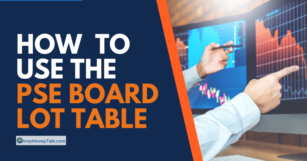 How to Use the PSE Board Lot Table » Pinoy Money Talk