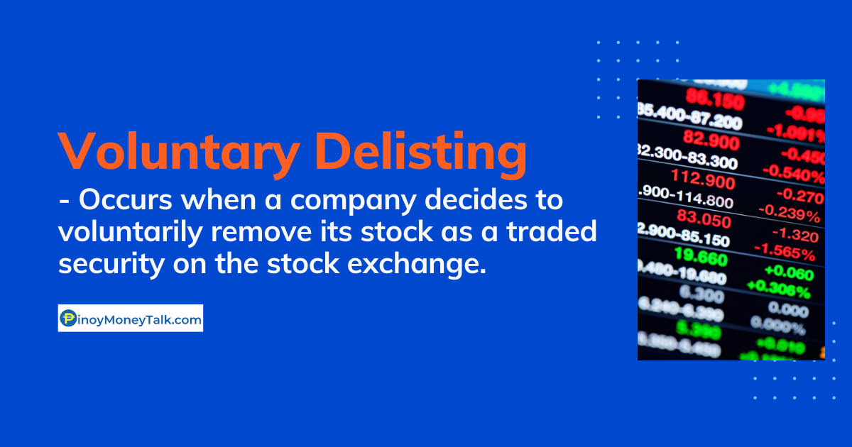 My stock got delisted, what should I do? » Pinoy Money Talk