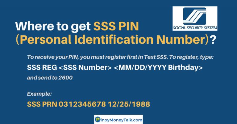Where to Get SSS Payment Reference Number (PRN) » Pinoy Money Talk